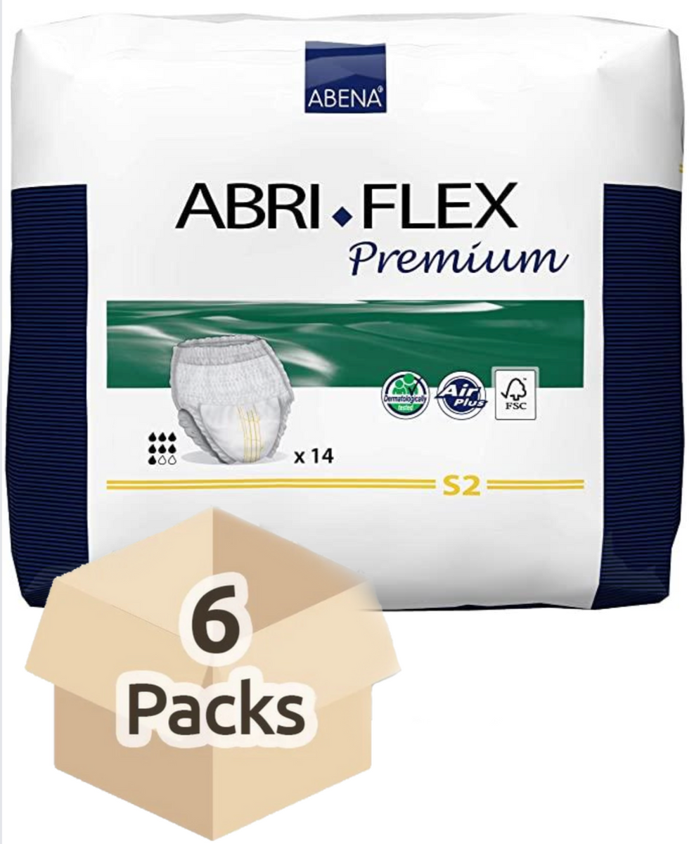 Couche Culotte adulte - Abri Flex Premium - Taille S2 - 84 unités ...